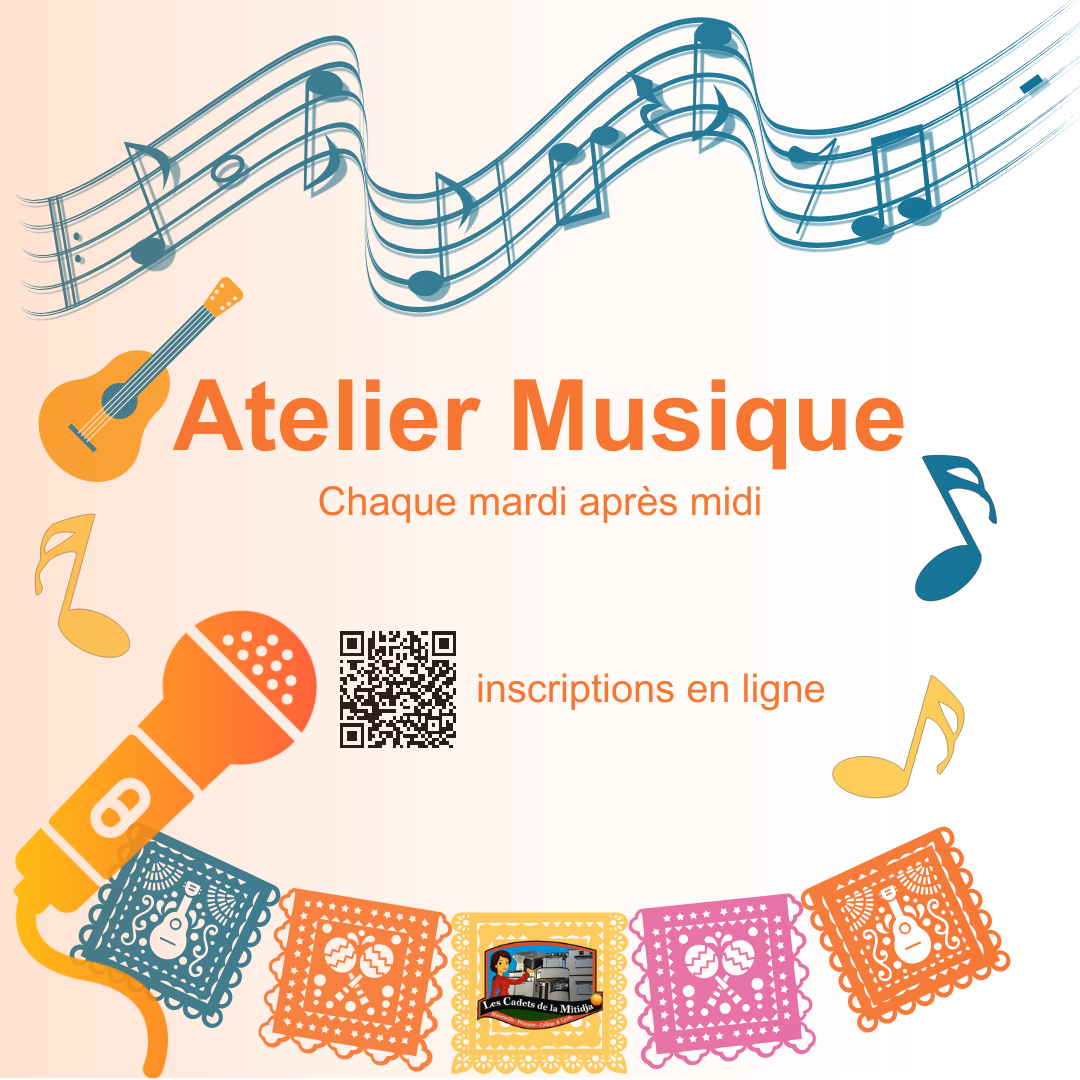 Atelier Musique – école cadets de la Mitidja